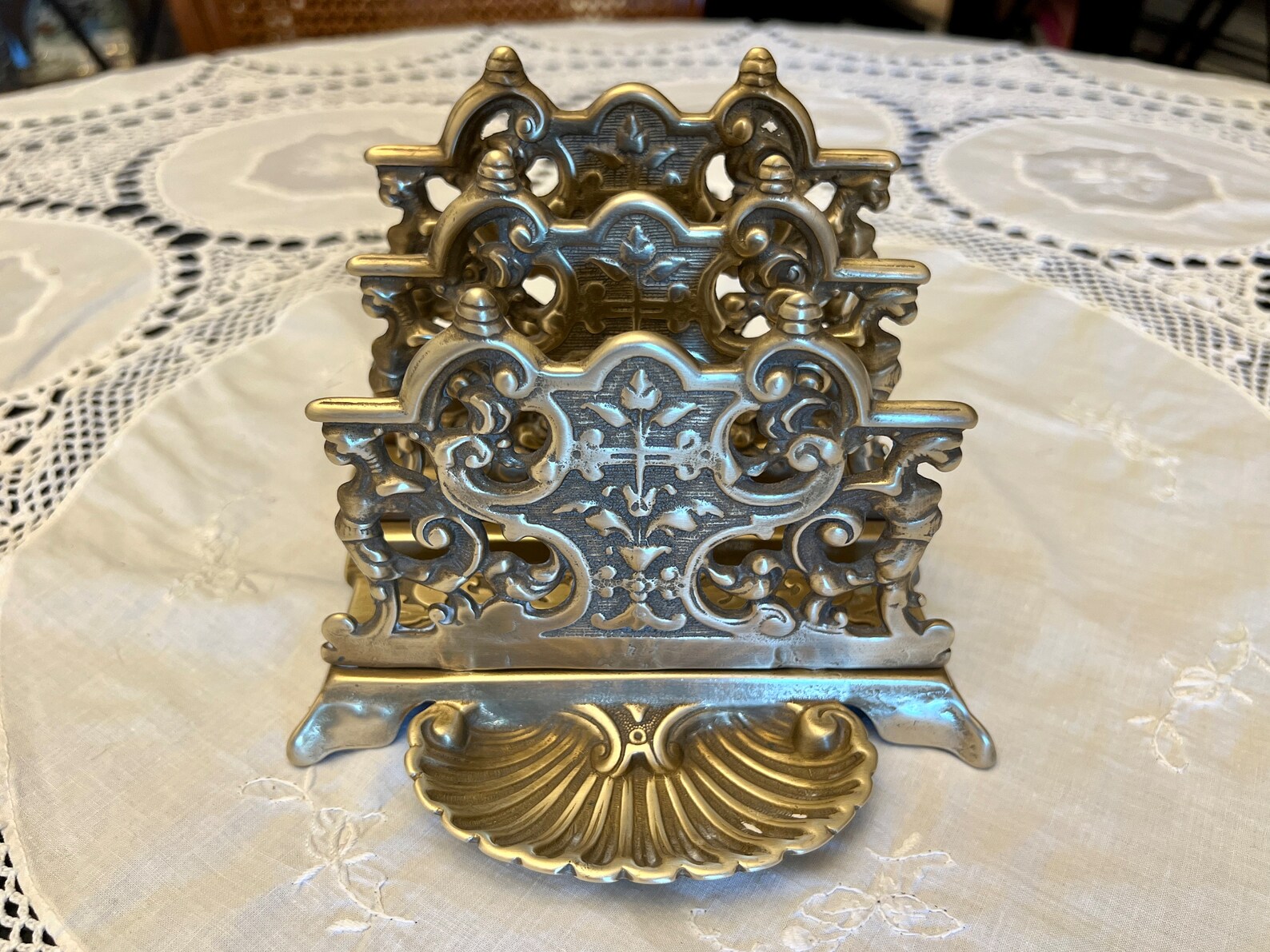 Bronze Paper Holder, Vintage Desk Accessory, Circa 1950s, Art Deco - Etsy