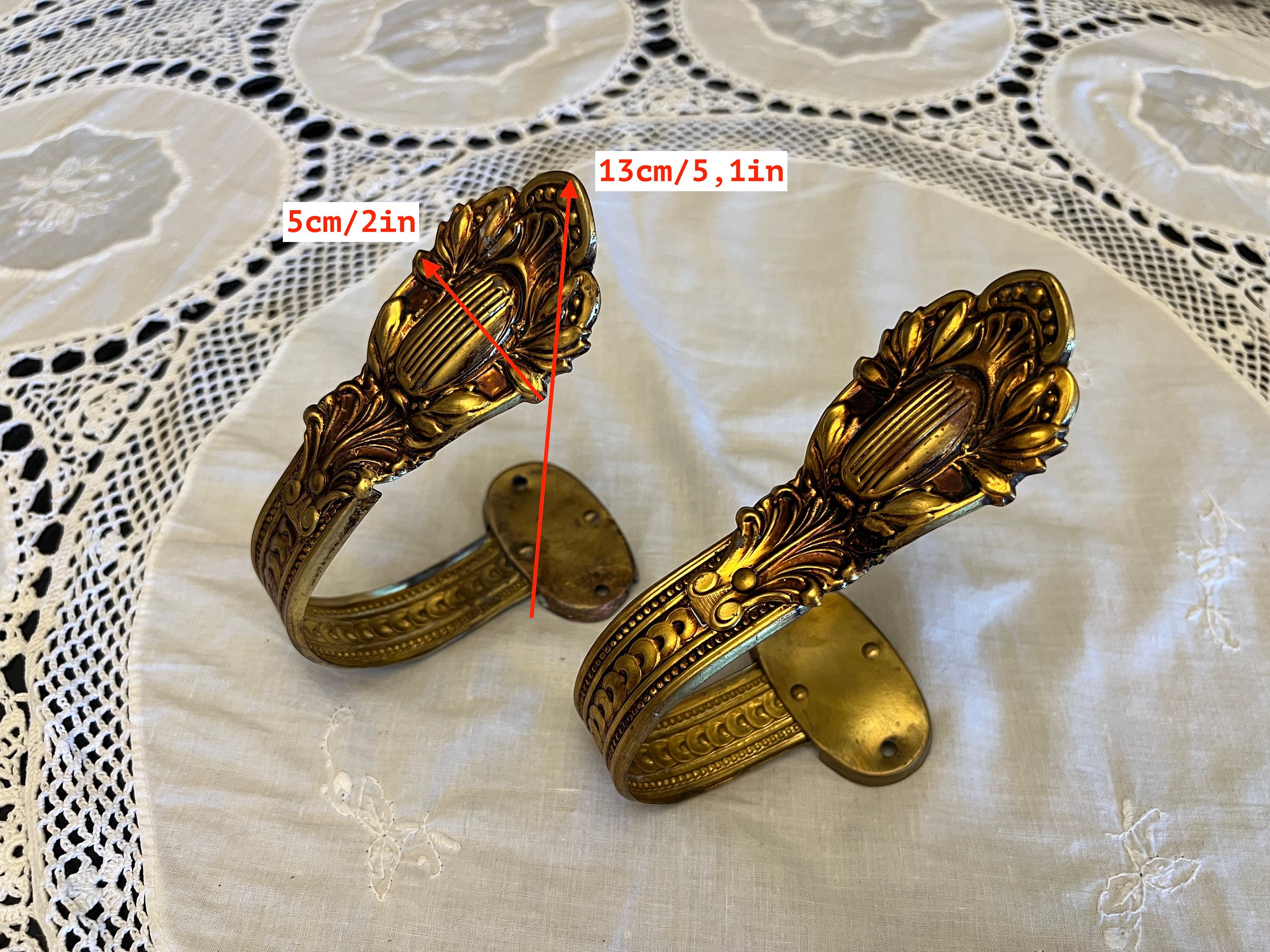 A Set of Vintage Cornices a Pair of Cornice Caps and a Pair - Etsy