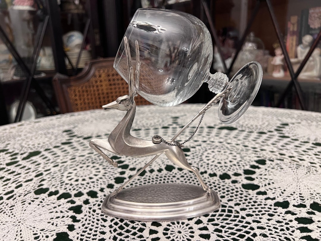 Vintage Spanish Brandy Cognac Glass Warmer. Alpaca - Etsy