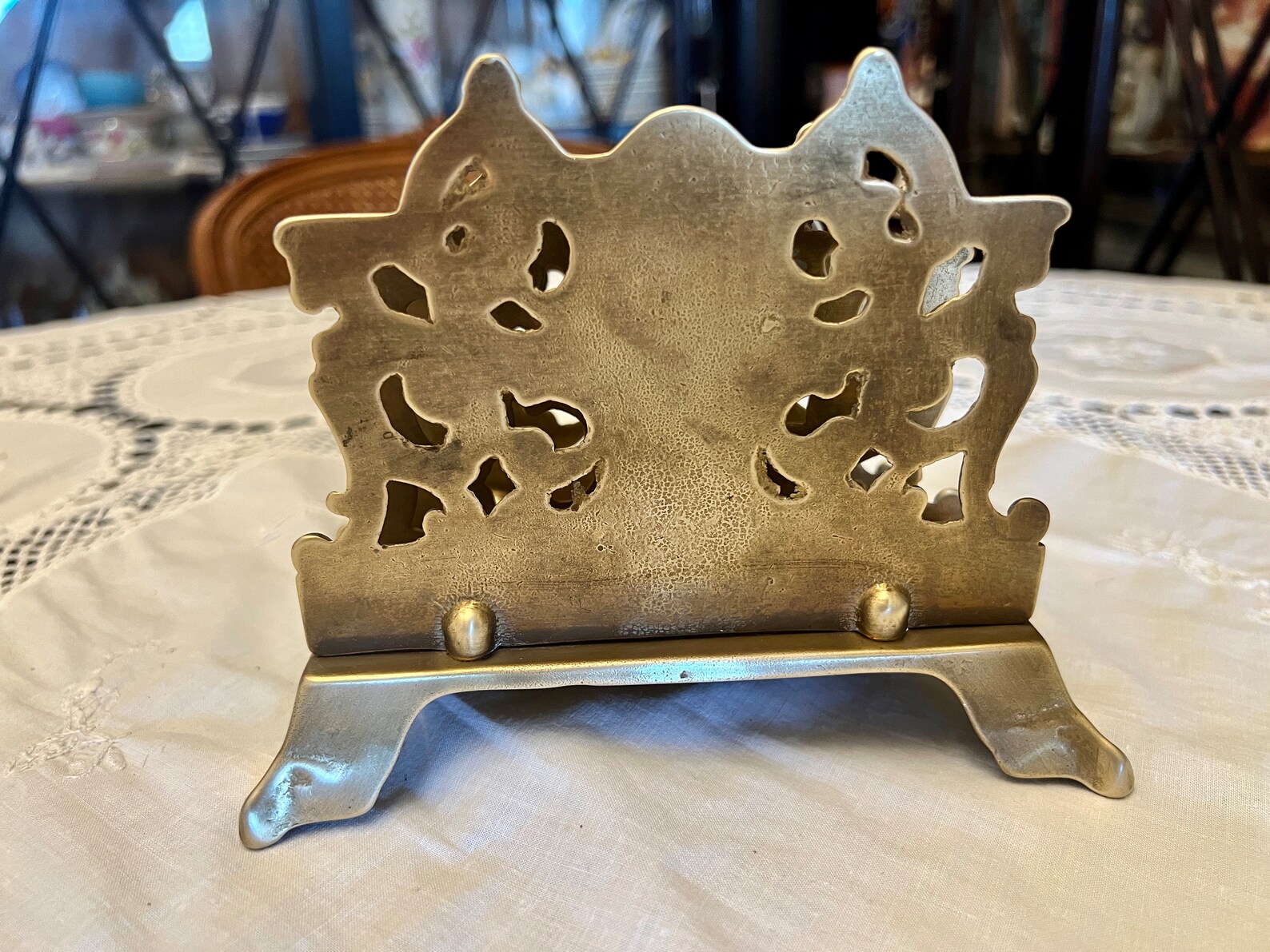 Bronze Paper Holder, Vintage Desk Accessory, Circa 1950s, Art Deco - Etsy