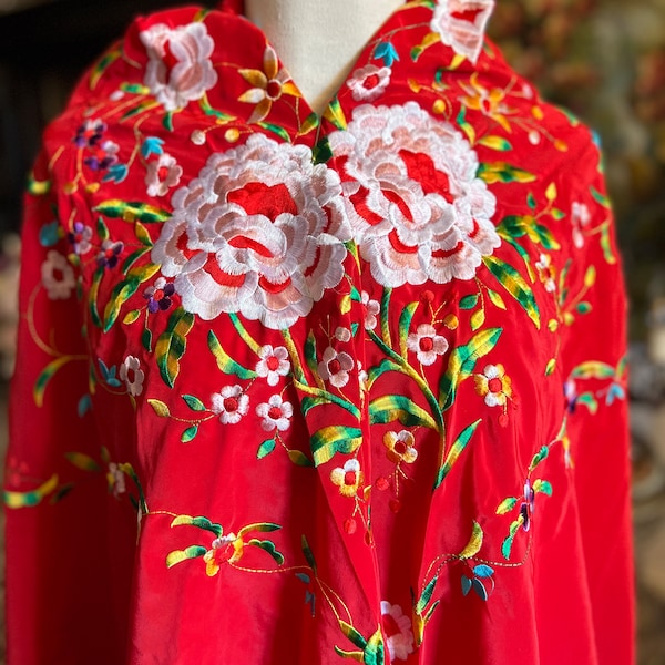 Flamenco Shawl - Etsy