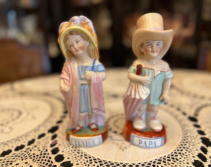 MAMA & PAPA Porcelain Figures, England - Etsy