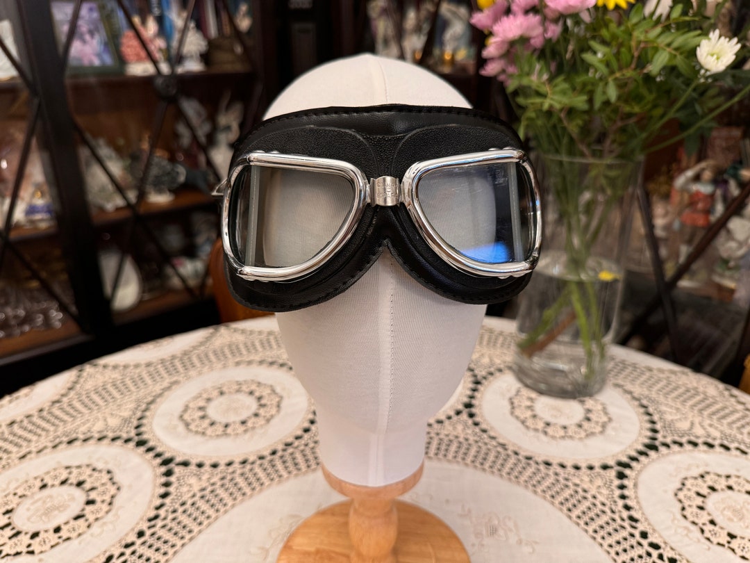 Vintage Goggles.aviator Glasses.steampunk Goggles.military Glasses ...