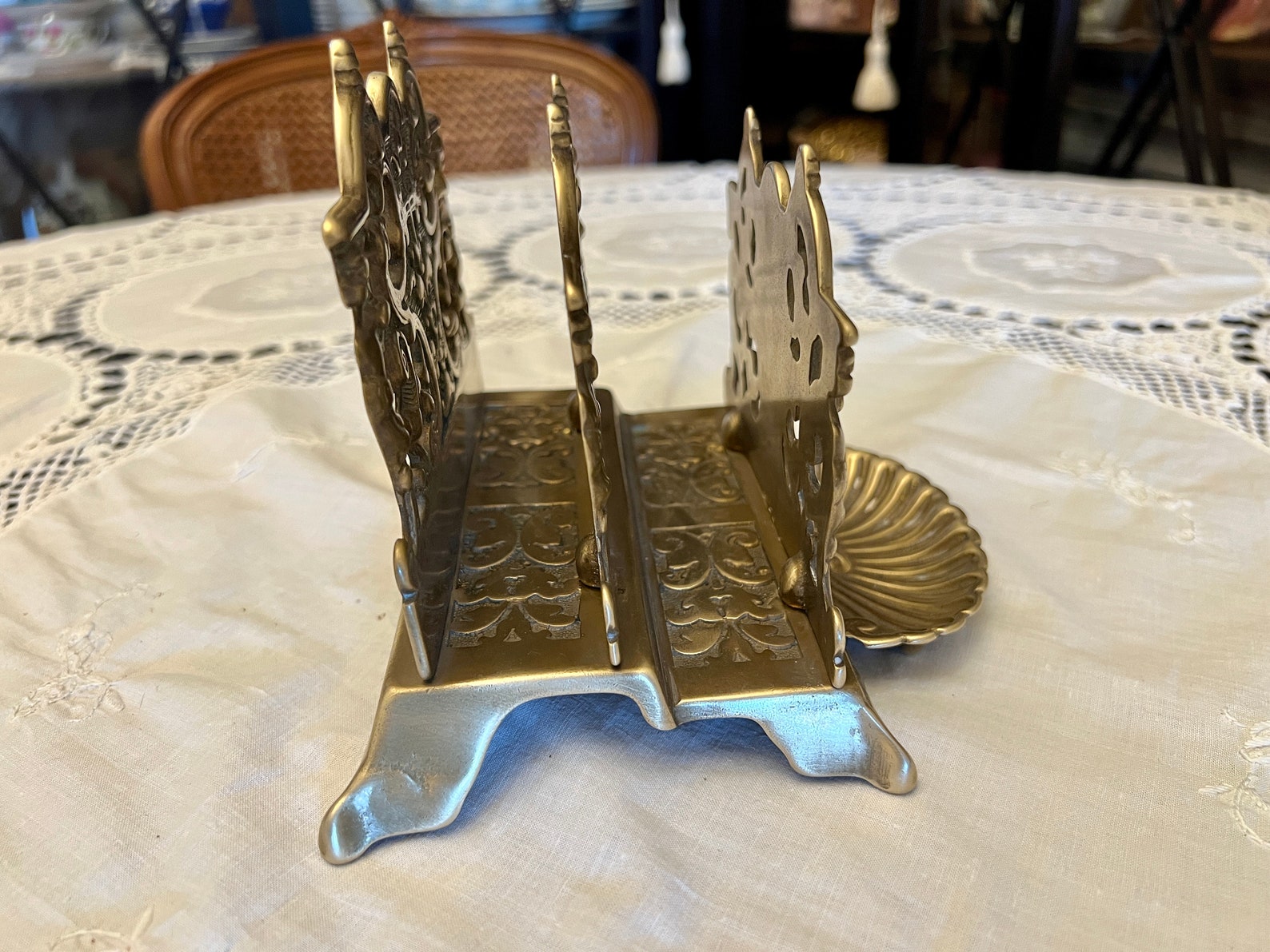 Bronze Paper Holder, Vintage Desk Accessory, Circa 1950s, Art Deco - Etsy