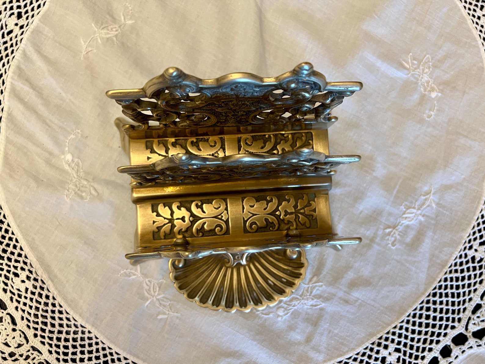 Bronze Paper Holder, Vintage Desk Accessory, Circa 1950s, Art Deco - Etsy