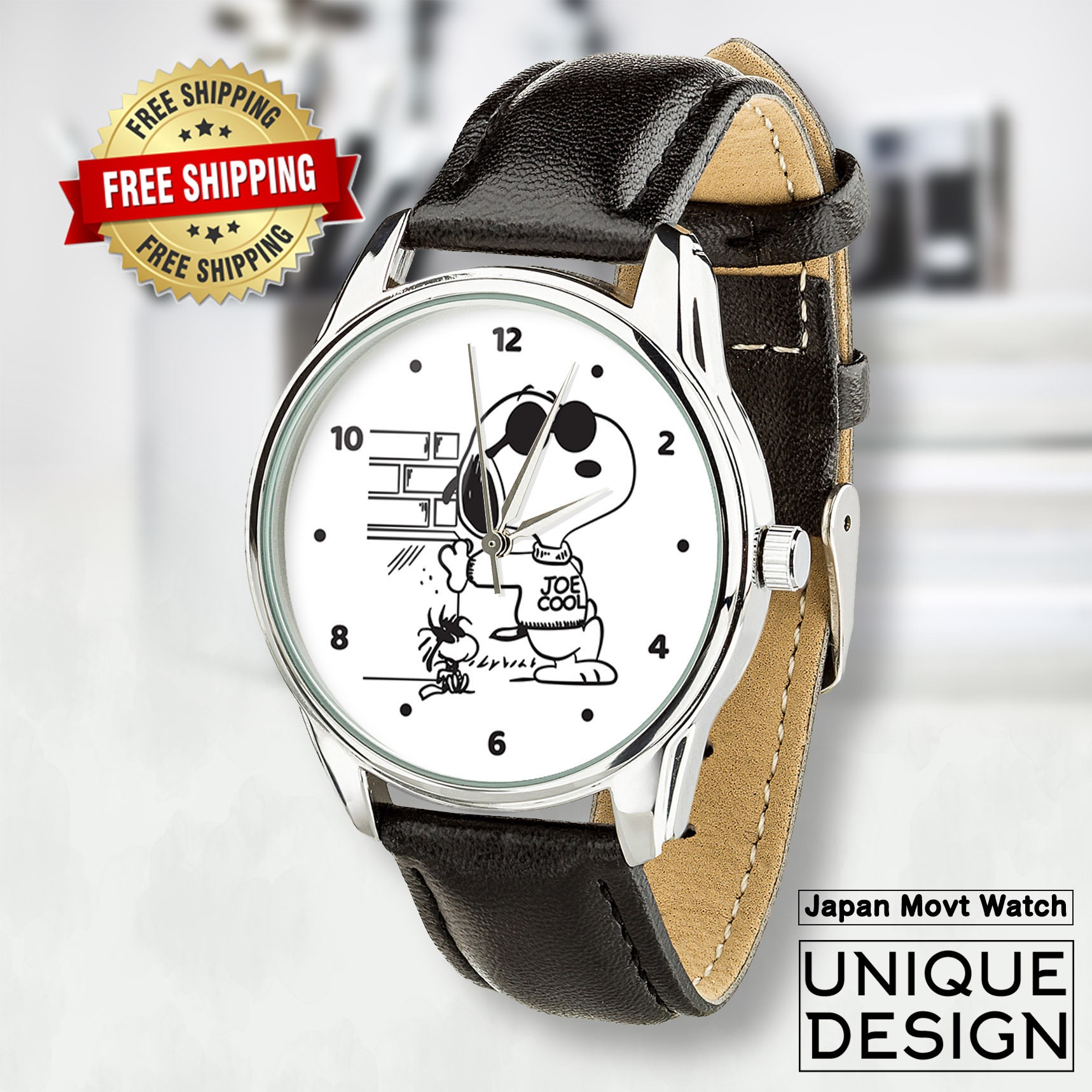 Peanuts Cool Snoopy Watch Vintage Comics Watch for Men & | Etsy