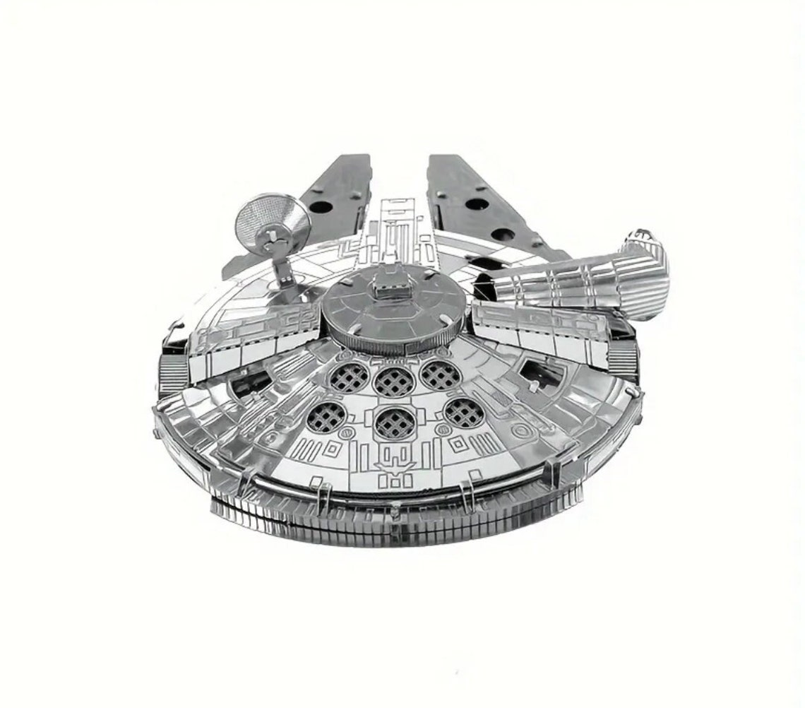 Metal 3D Spaceship Model Kit Laser Cut UK Stock - Etsy