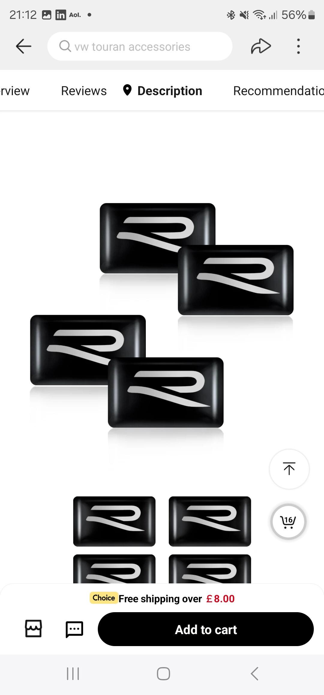 2 X R Badges for Any R Desine or R Car Brand New Uk Stock New Design - Etsy