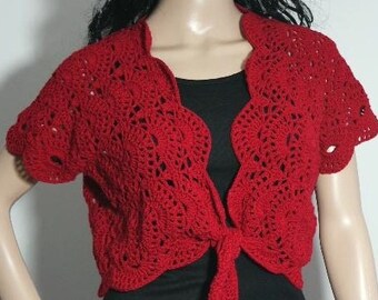 Crochet Bolero - Etsy