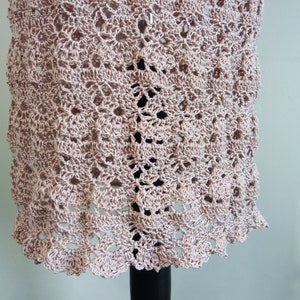 Crochet Beige Dress All Sizes Pattern Pdf 164 - Etsy