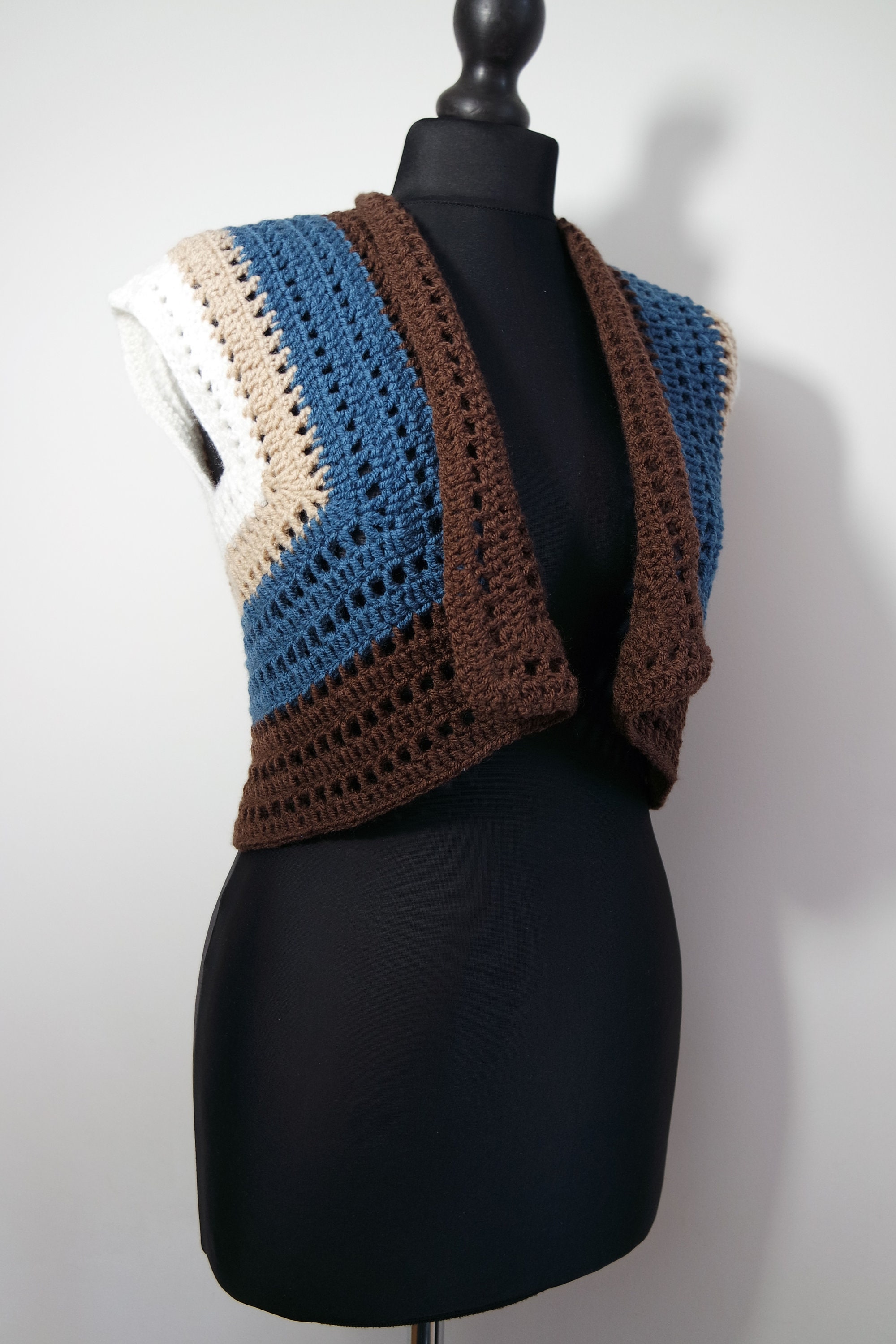 Easy Crochet Bolero for Beginners All Sizes Pattern Pdf 162 - Etsy Ireland