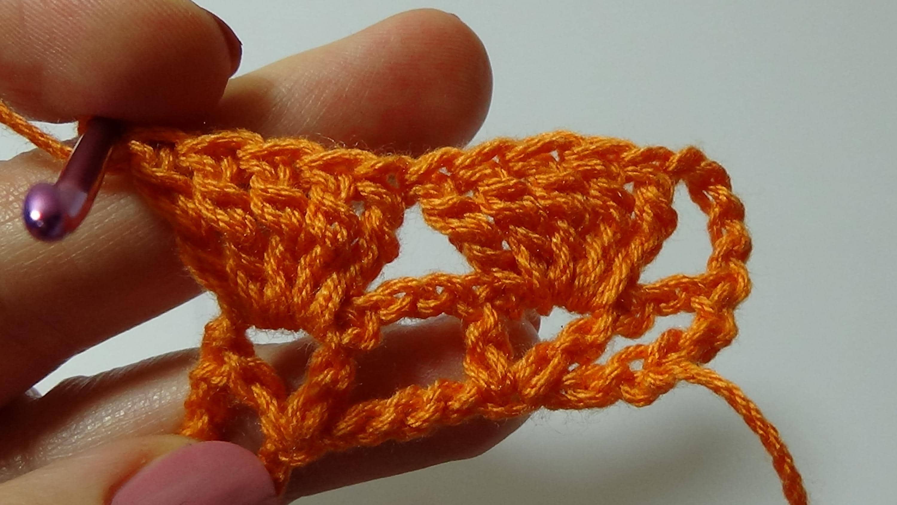 Crochet Pattern Column Shell Stitch Blanket, Afghan, Rug, Step by Step ...