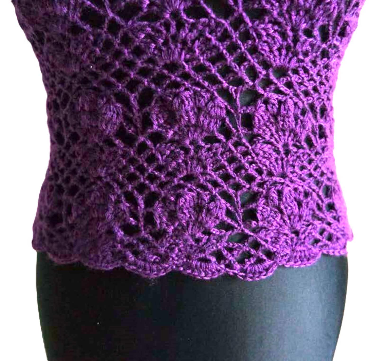 Crochet Tulip Summer Top Pattern Pdf + Video - Etsy