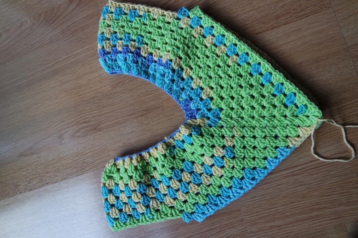 Crochet Easy Diagonal Top All Sizes for Beginners Pattern by | Etsy