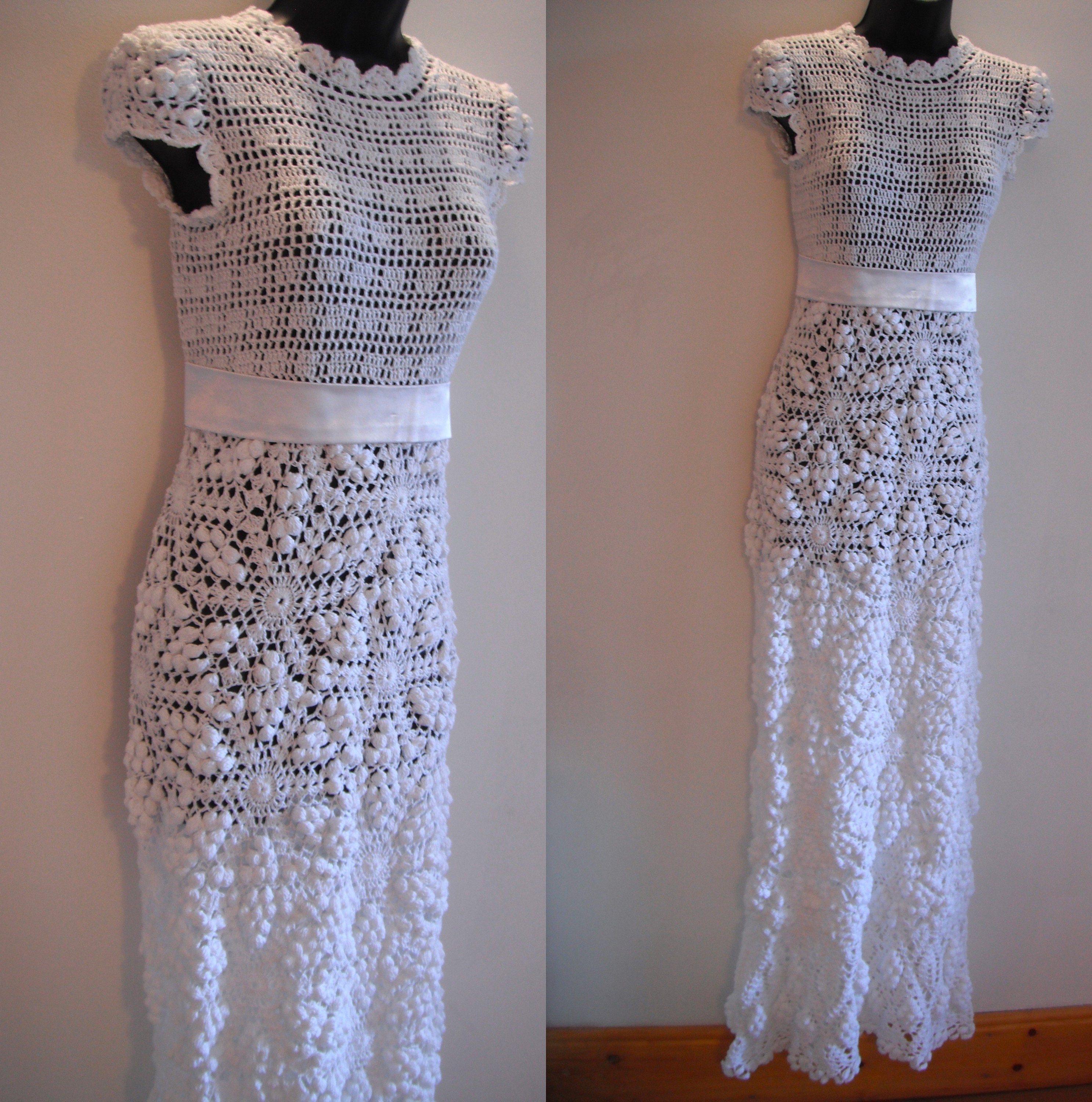 Crochet Wedding Dress Pattern