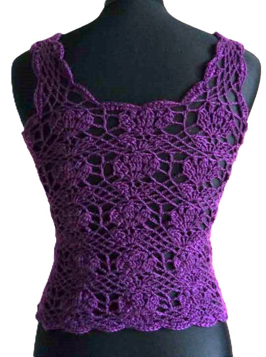 Crochet Tulip Summer Top Pattern Pdf + Video - Etsy