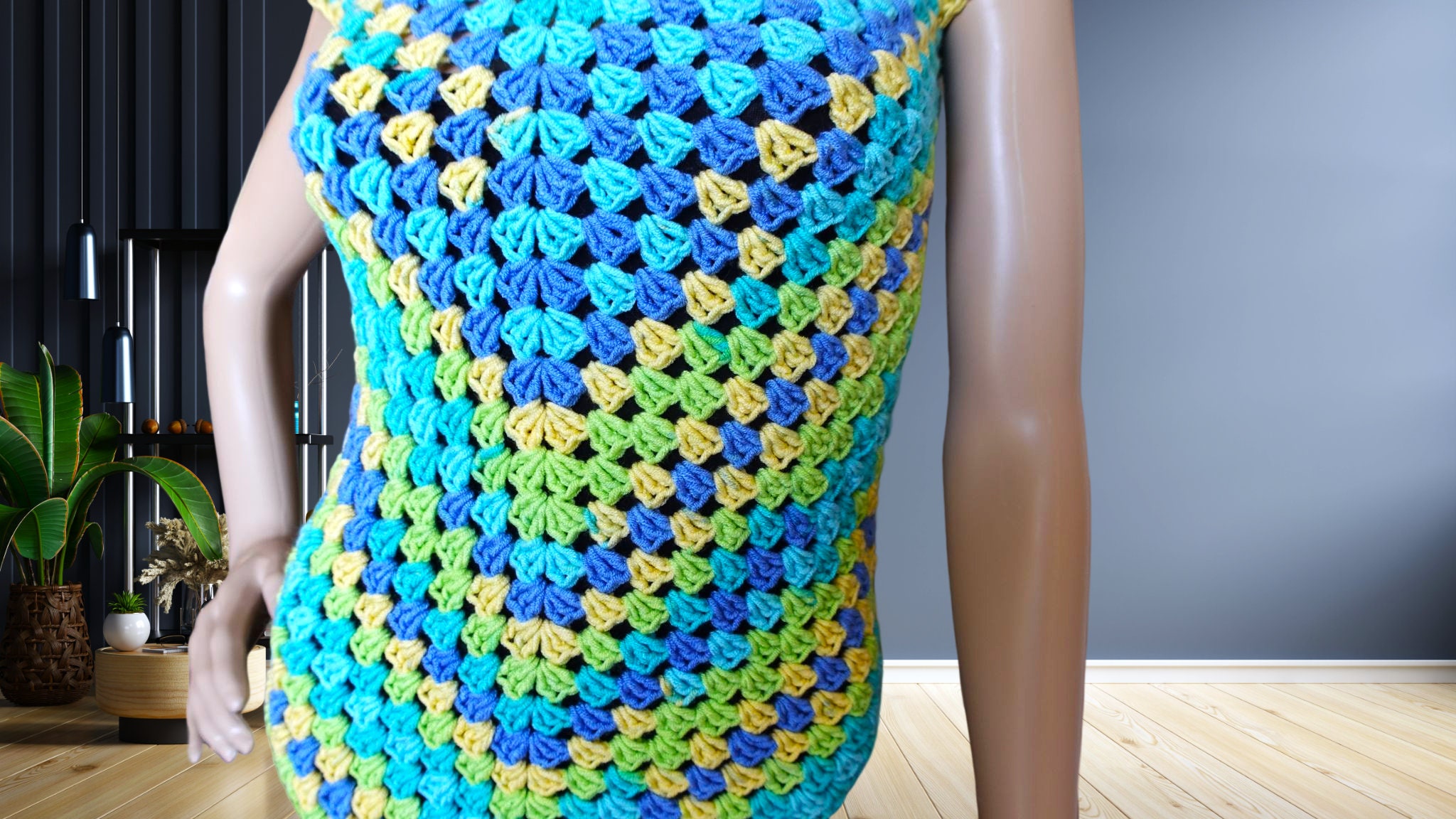 Crochet Easy Diagonal Top All Sizes for Beginners Pattern by - Etsy