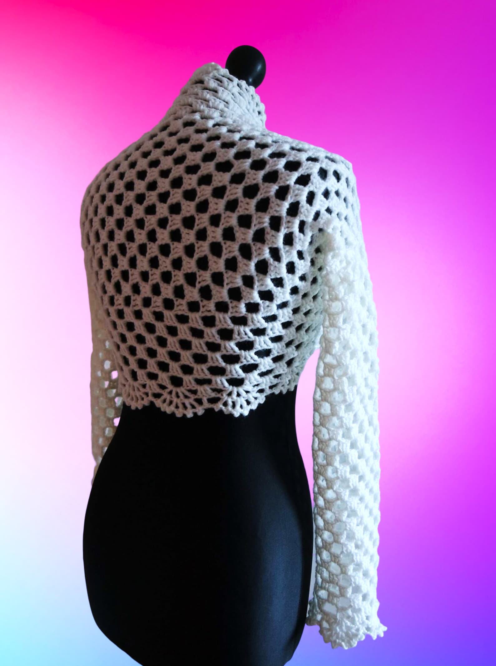 Crochet Bridal Easy Bolero for Beginners Pattern Pdf - Etsy Ireland