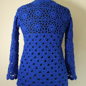 Crochet Flower Jacket All Sizes Pattern Pdf 139 - Etsy Ireland