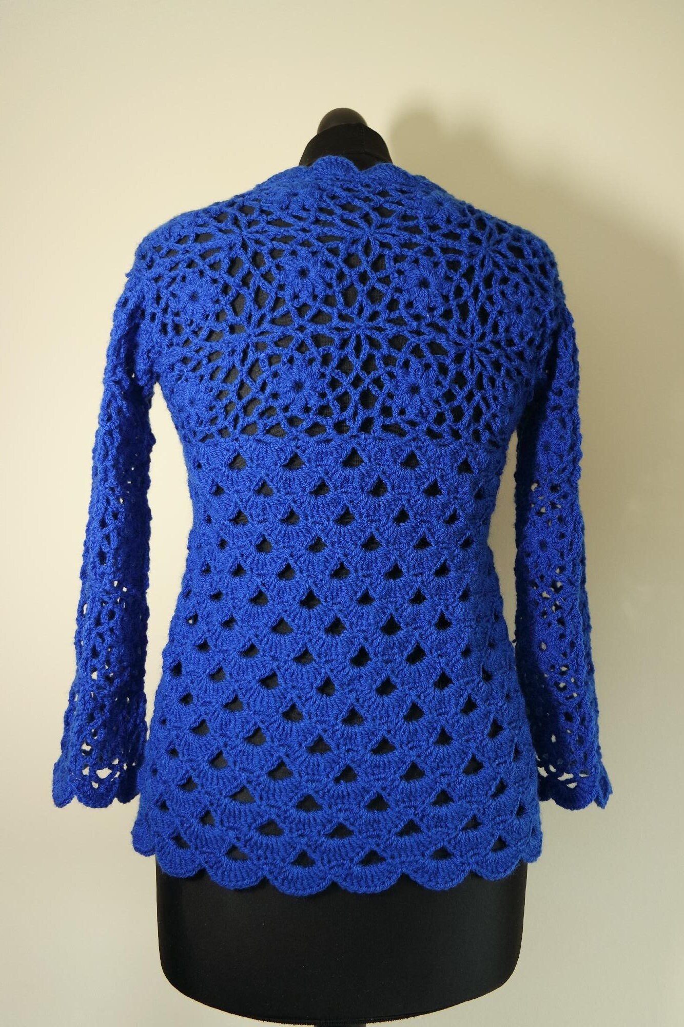 Crochet Flower Jacket All Sizes Pattern Pdf 139 - Etsy Ireland