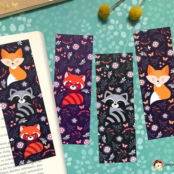 Panda Bookmark - Etsy