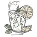 Drink Cocktail Set PNG, Cocktail Set Illustration SVG, Illustration ...