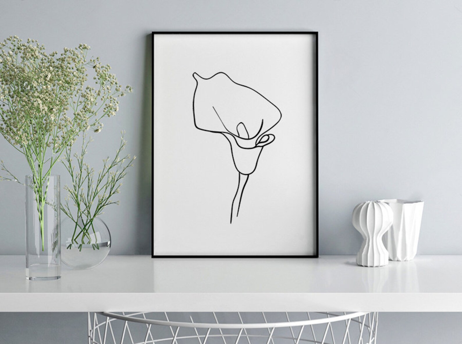 Callas Flowers Svg Flower Floral Svg Callas Lilies Clipart - Etsy