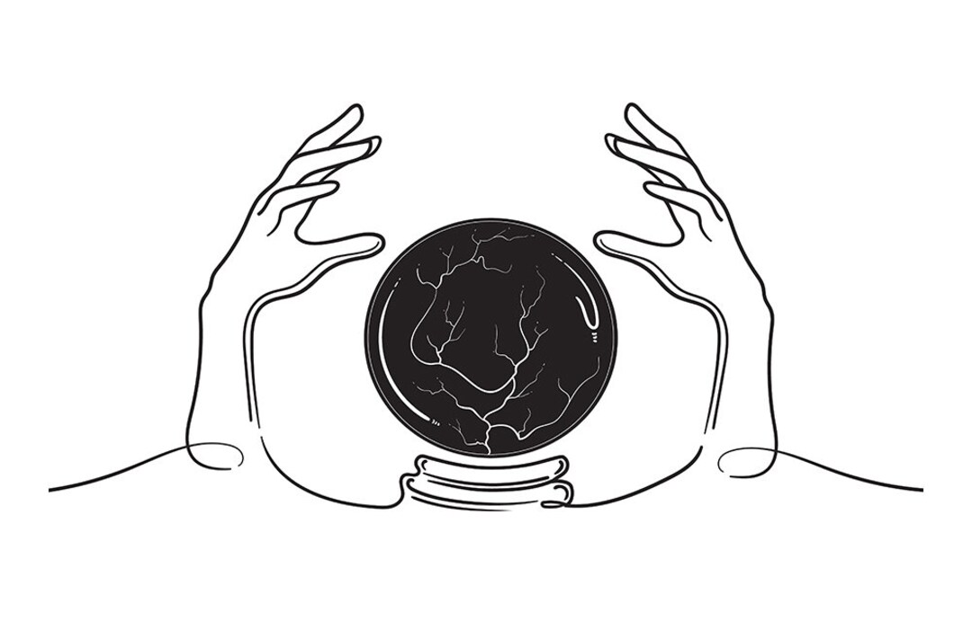 Witch Crystal Ball SVG, Witch Hands Svg, Mystical SVG, Magic Crystal ...