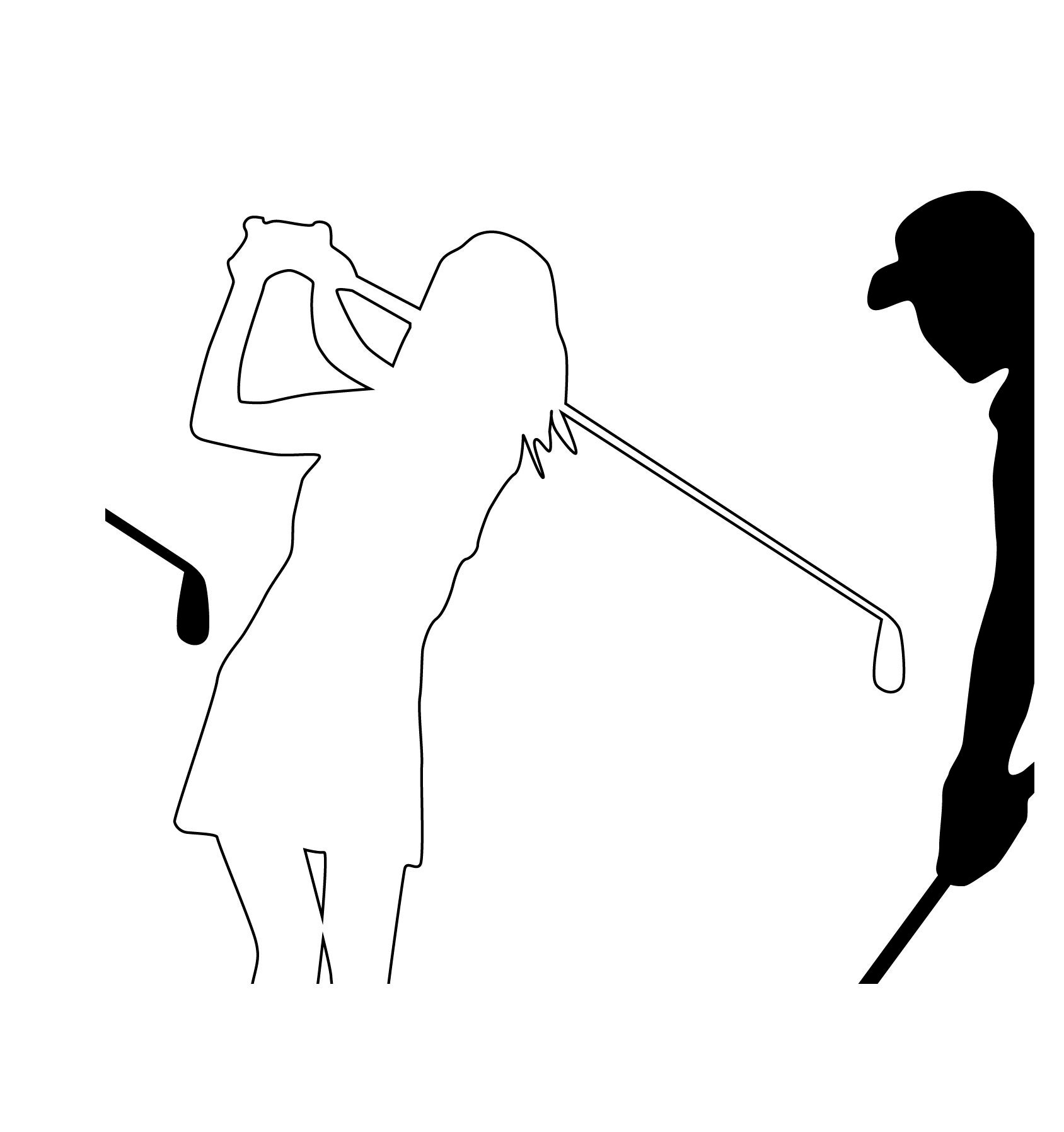 Golf Svg Bundle Golf Monogram Svg Split Monogram Svg Golf - Etsy