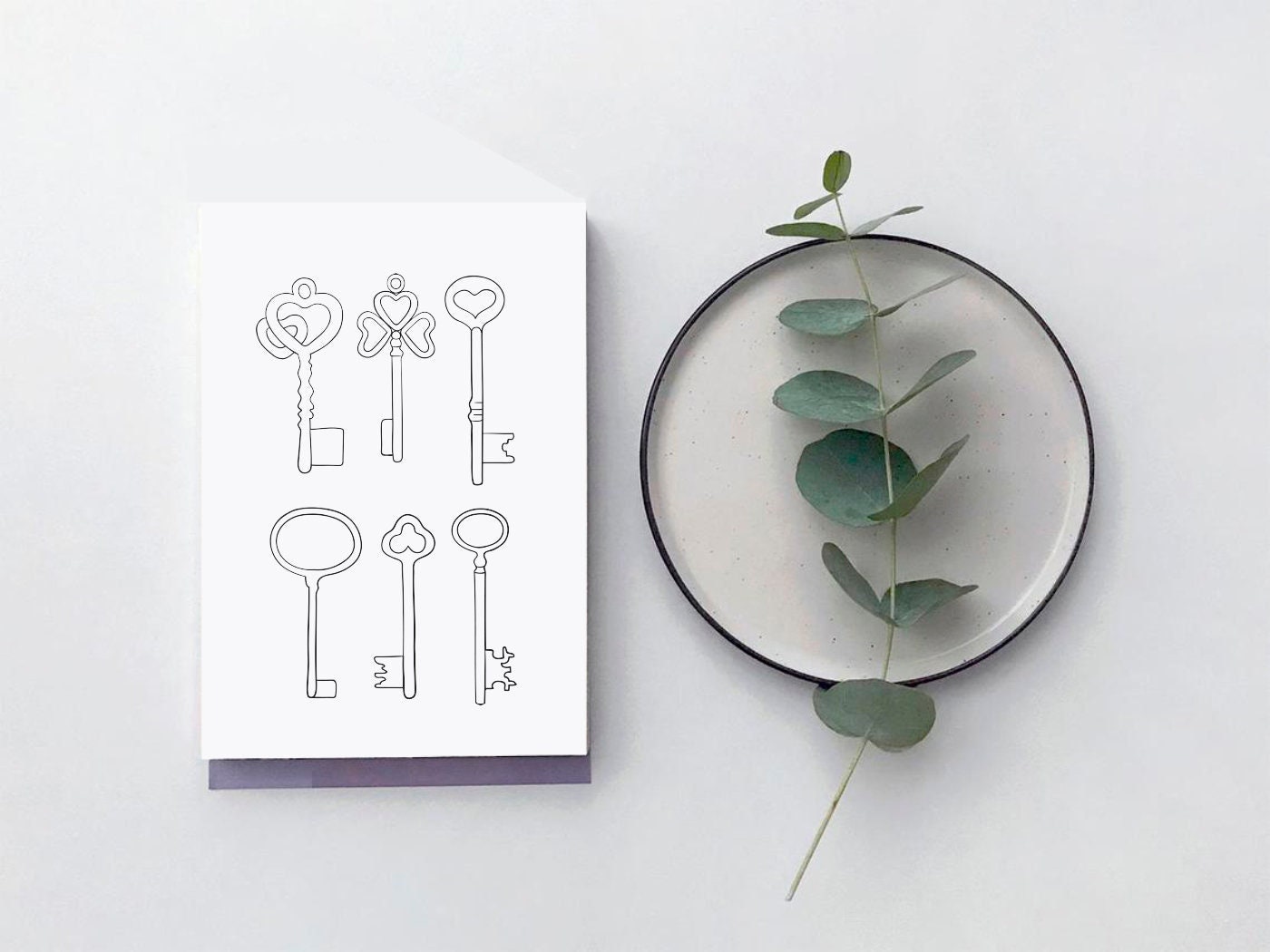 Llaves svg Casa svg Llavero Llavero Llaves antiguas - Etsy México