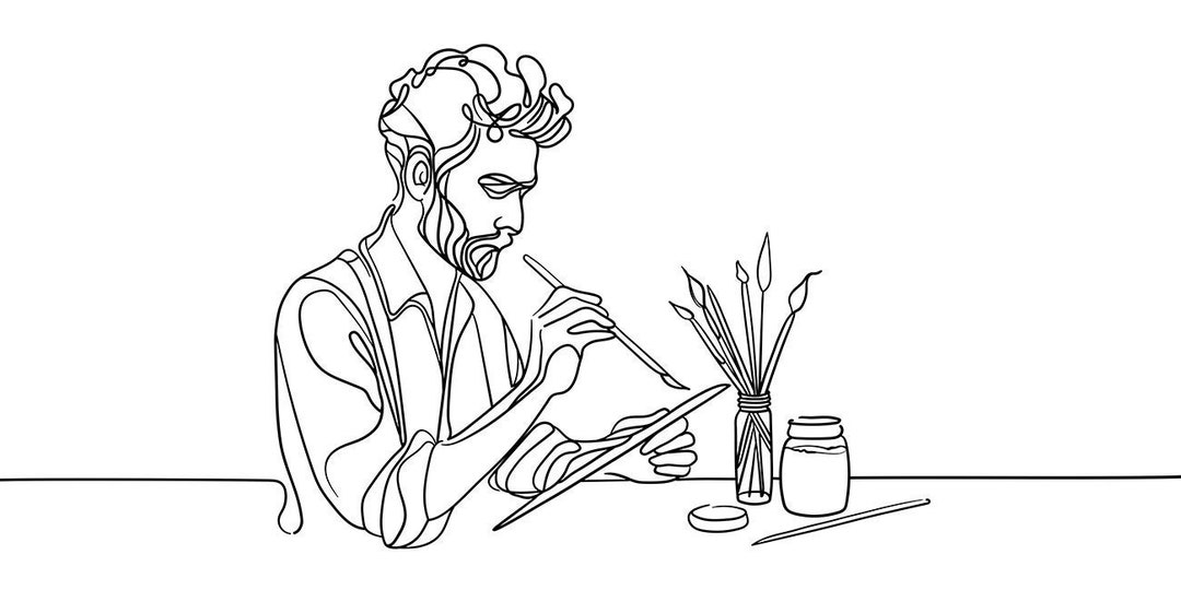 Artist SVG File, Teacher Svg, Paint Svg, Artist Easel SVG, Easel Svg ...