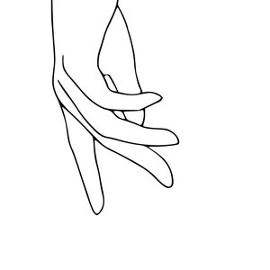 Vector Hands SVG Clipart, Hands Bundle, Hand Drawn Illustration, Hand ...