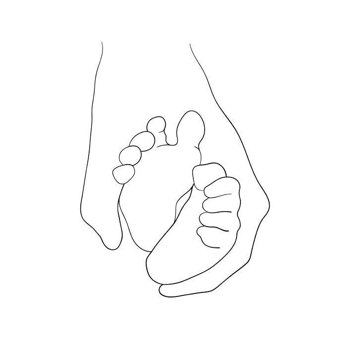 Baby Line Art Svg Baby Line Drawing Svg Newborn Svg Newborn - Etsy