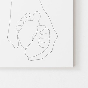 Baby Line Art Svg, Baby Line Drawing Svg, Newborn Svg, Newborn Girl Com ...