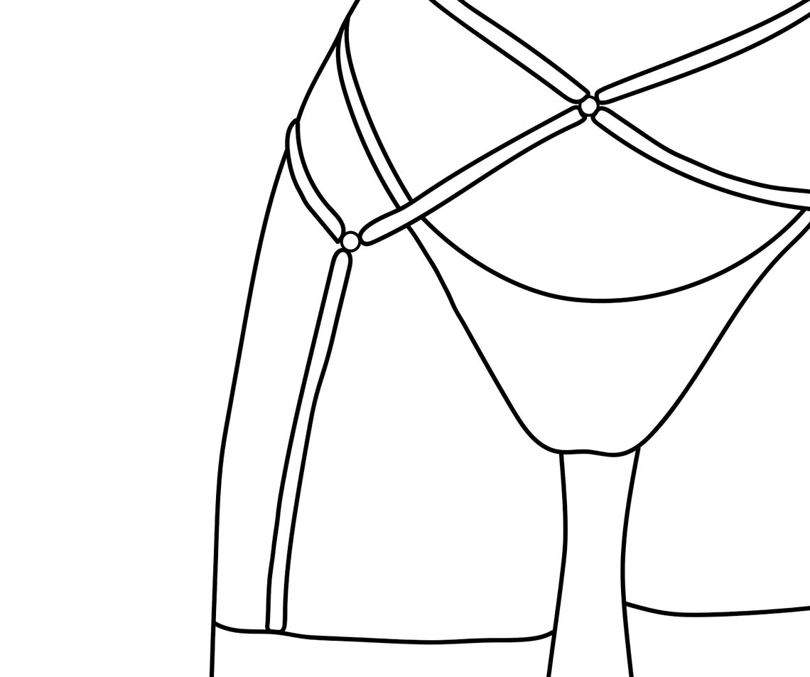 Female Line Art Nude Girl Nude Girl Silhouettes Erotic Art Etsy