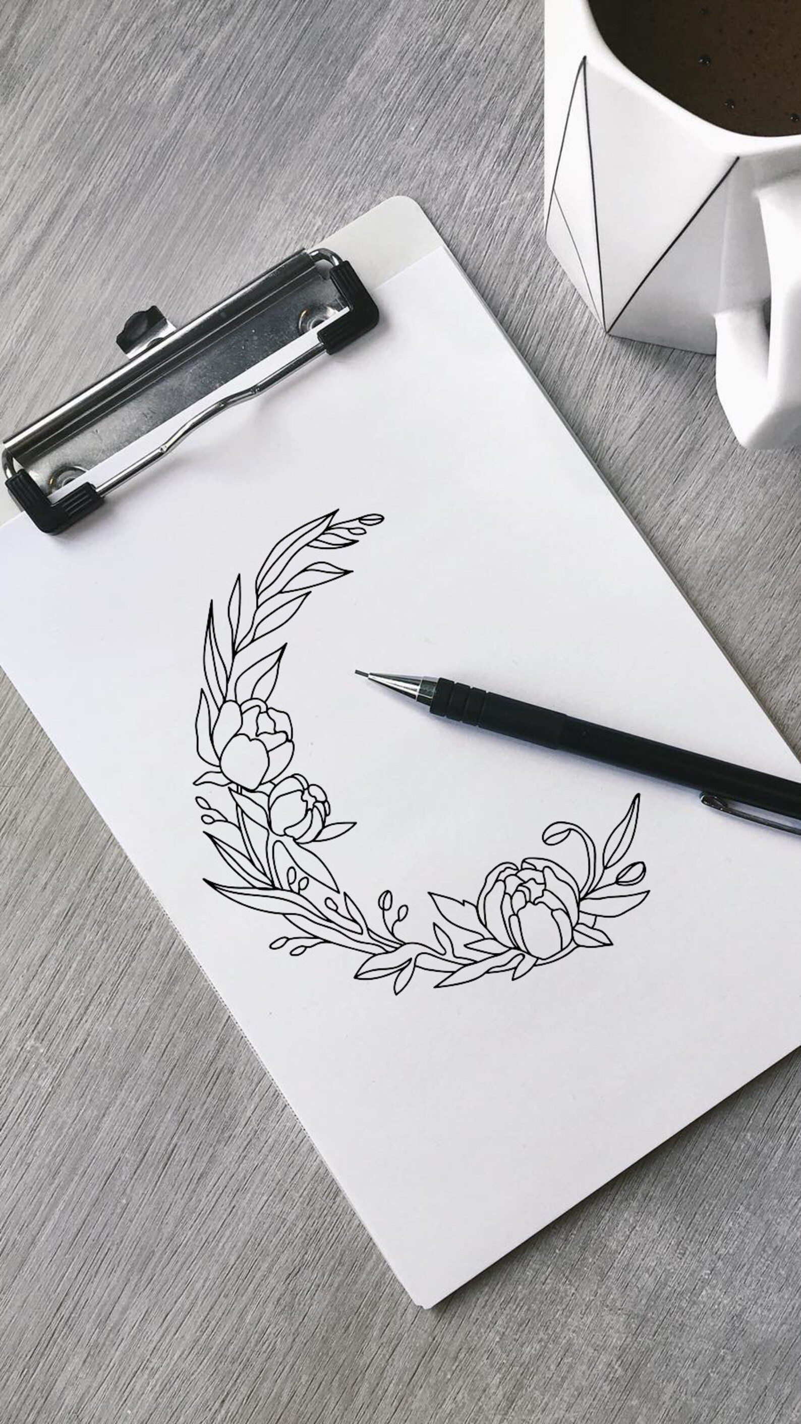 Bloemencirkel frame svg Bloemenkrans svg Magnolia krans SVG - Etsy België