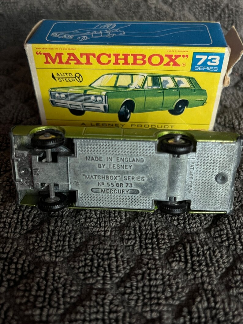 Vintage Matchbox No. 73 Mercury Station Wagon. - Etsy