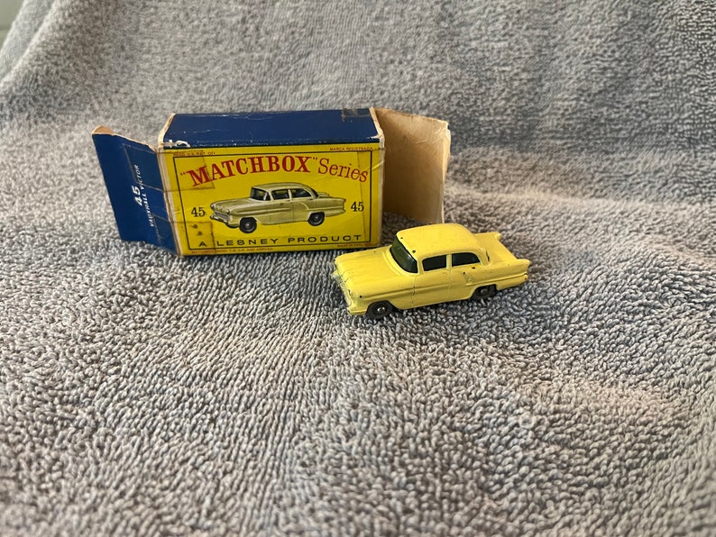 Vintage Matchbox Series No. 45 Vauxhall Victor. - Etsy