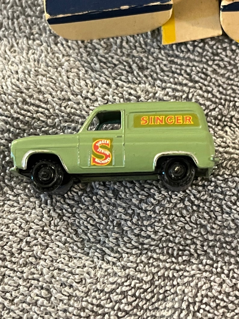 Vintage Matchbox No 59 Ford Thames Singer Sewing Machine Van - Etsy