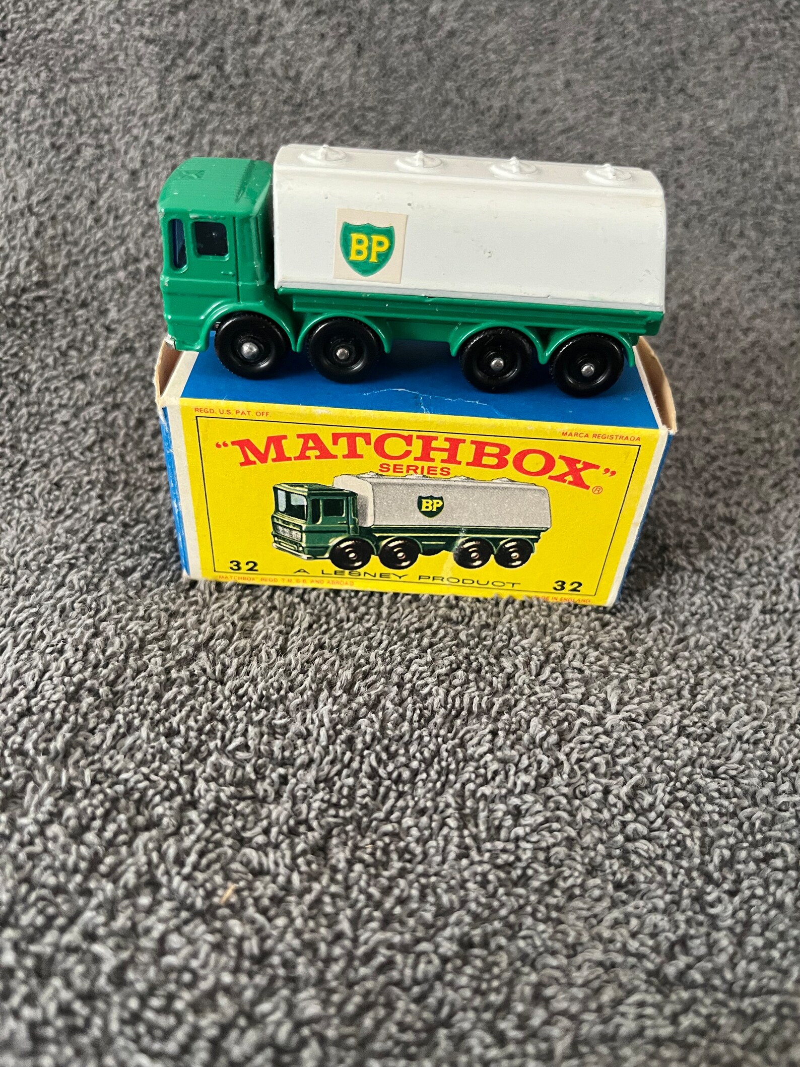 Vintage Matchbox No 32 Leyland Metro Tanker. “BP” - Etsy