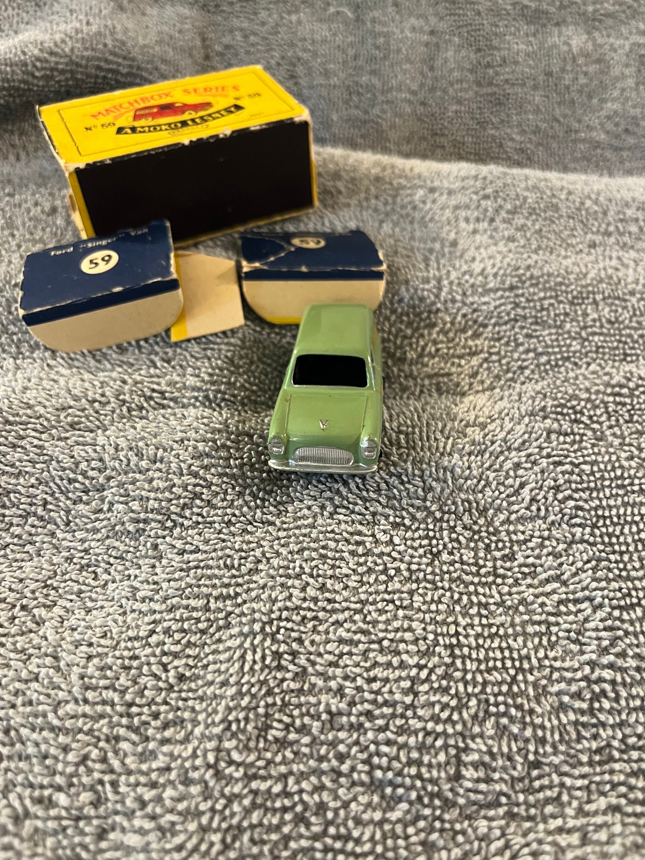 Vintage Matchbox No 59 Ford Thames Singer Sewing Machine Van - Etsy