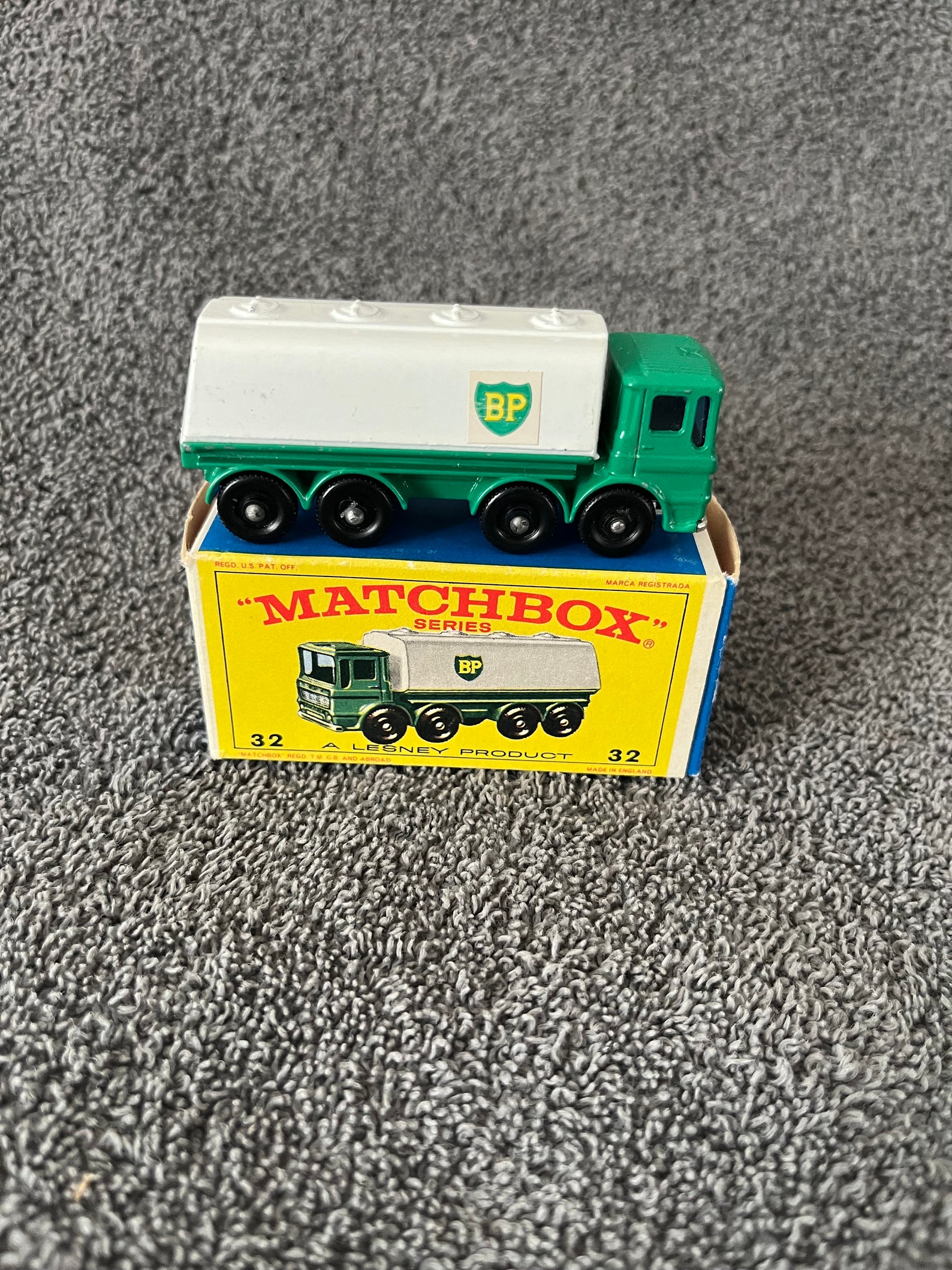 Vintage Matchbox No 32 Leyland Metro Tanker. “BP” - Etsy