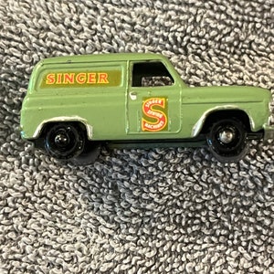 Vintage Matchbox No 59 Ford Thames Singer Sewing Machine Van - Etsy