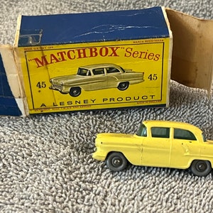Vintage Matchbox Series No. 45 Vauxhall Victor. - Etsy