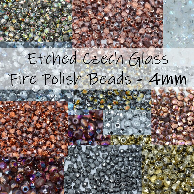 Fire Polished Beads - Etsy
