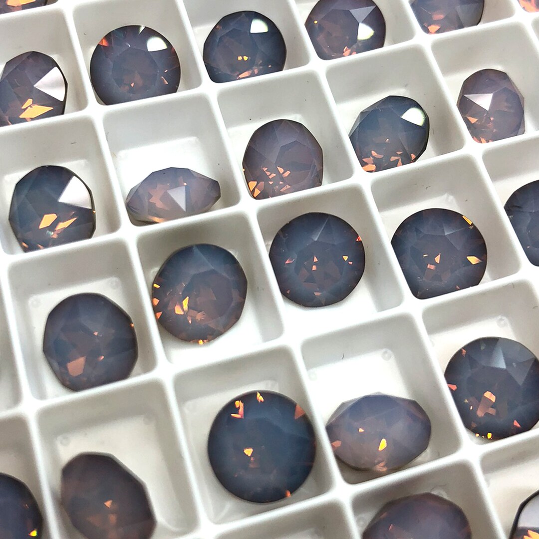 6pc SS39 White Opal Rosaline DARK Swarovski Crystal Chatons / Article ...