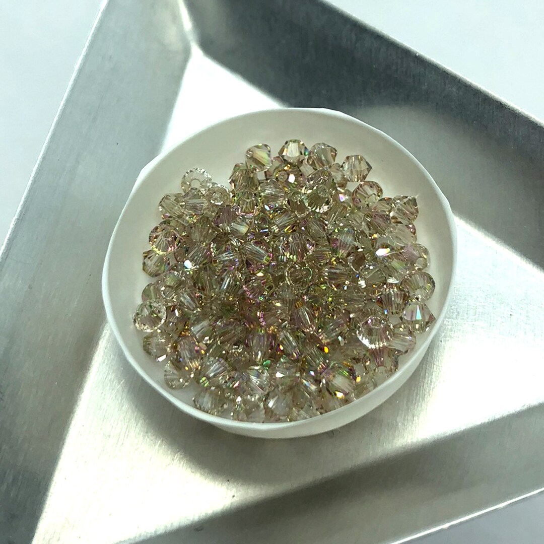 144pc 3mm Crystal Purple Haze Swarovski Crystal Bicones / Article #5328 ...