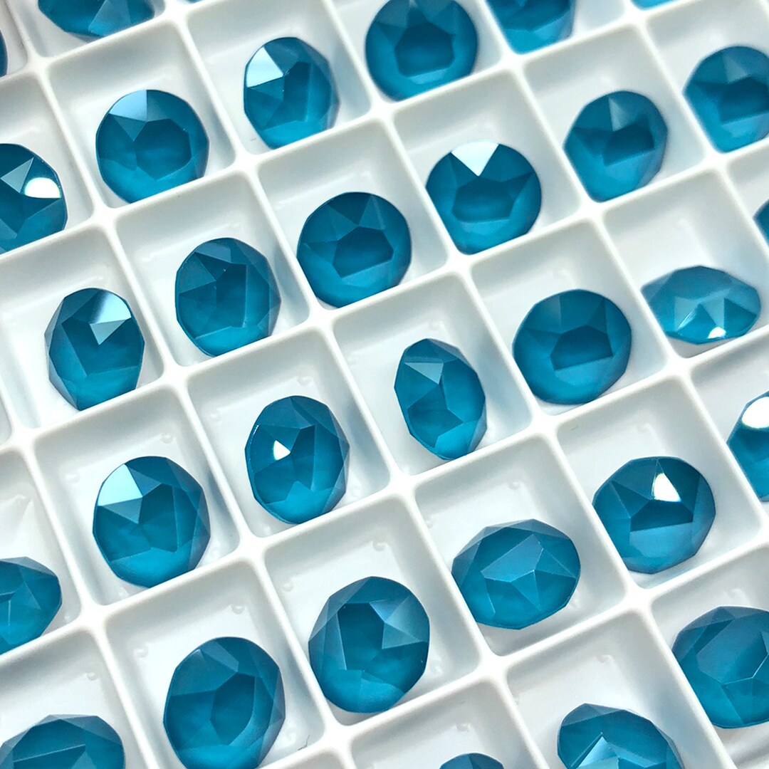 6pc SS39 Swarovski Chatons / Crystal Azure Blue / Article # 1088 ...