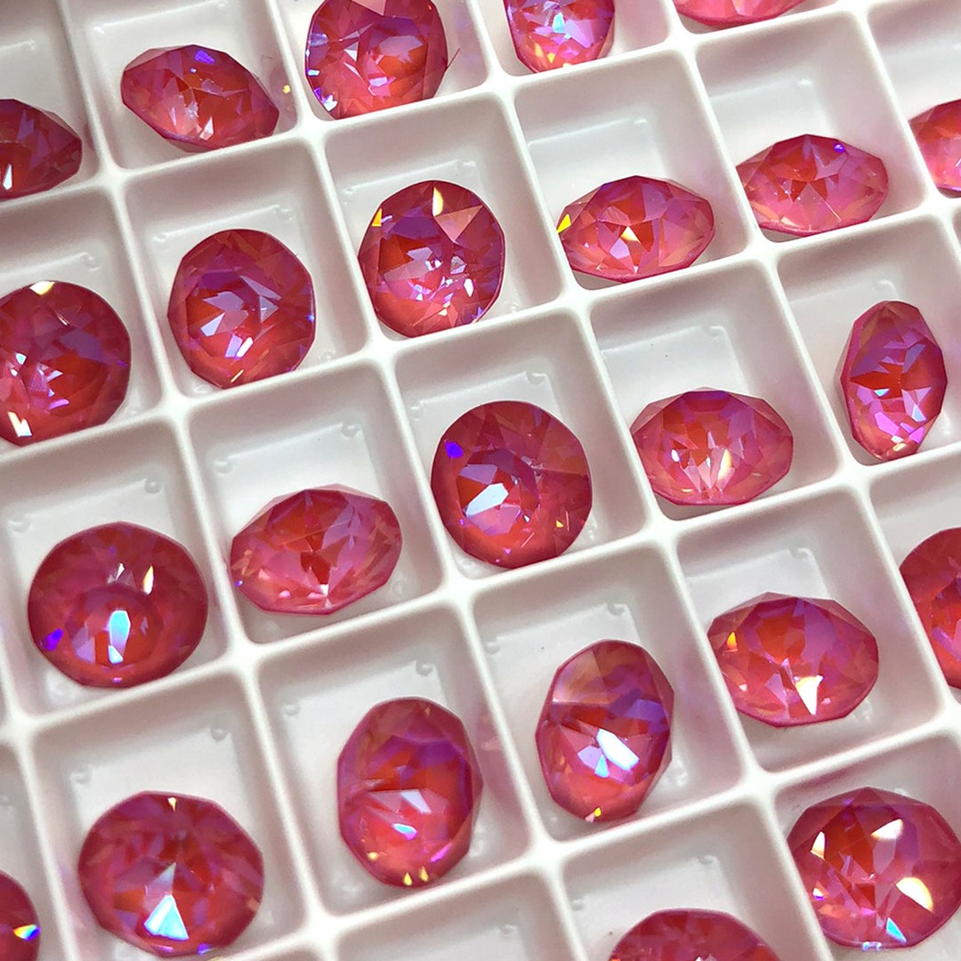 6pc SS39 Swarovski Chatons / Lotus Pink Delite / Article # 1088 ...