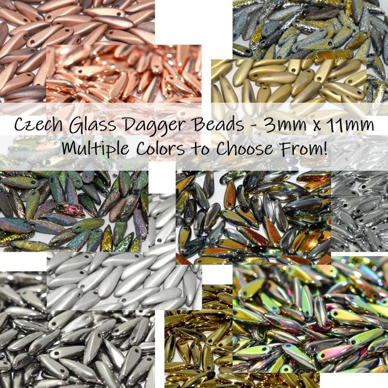 Dagger Beads - Etsy